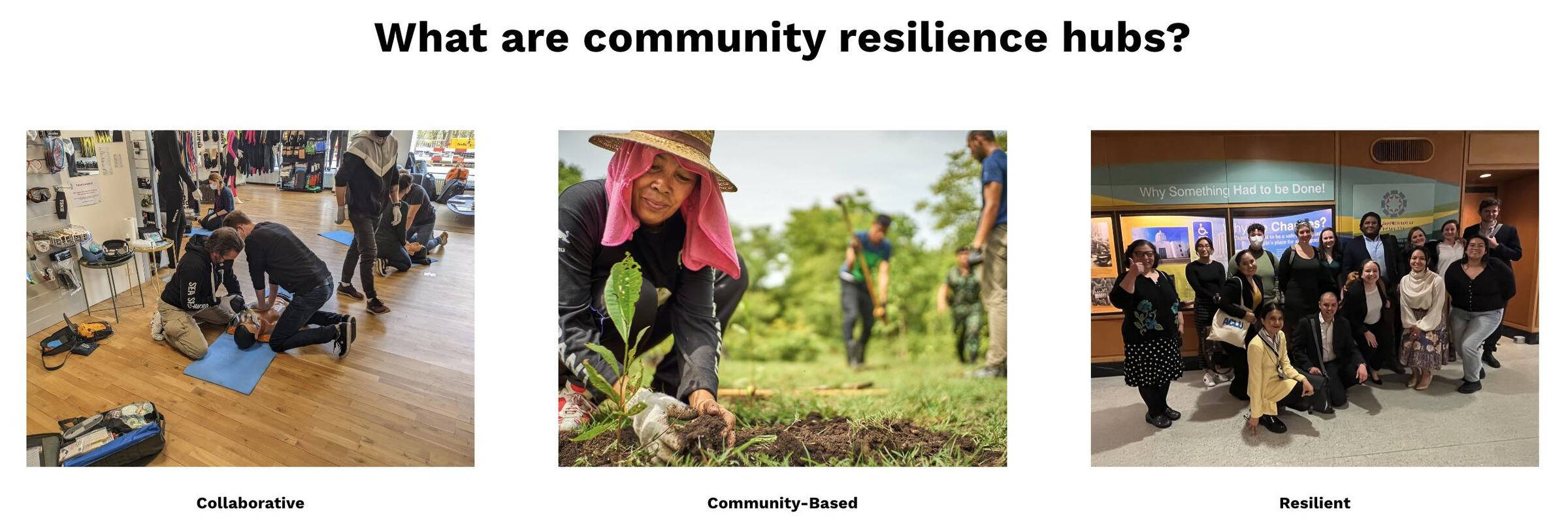 Engaging Resilient Communities