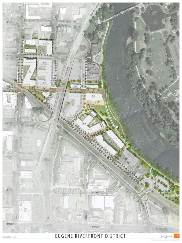Eugene Riverfront Master Plan | SERA Architects