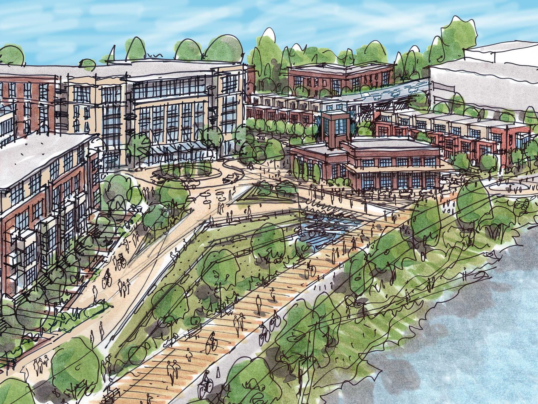Eugene Riverfront Master Plan | SERA Architects
